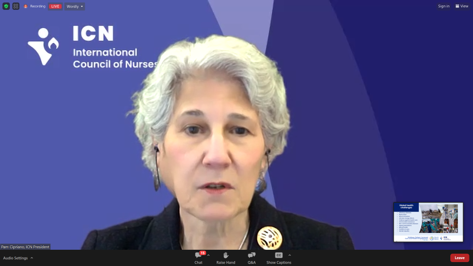 International Council of Nurses & World Patients Alliance hold ...