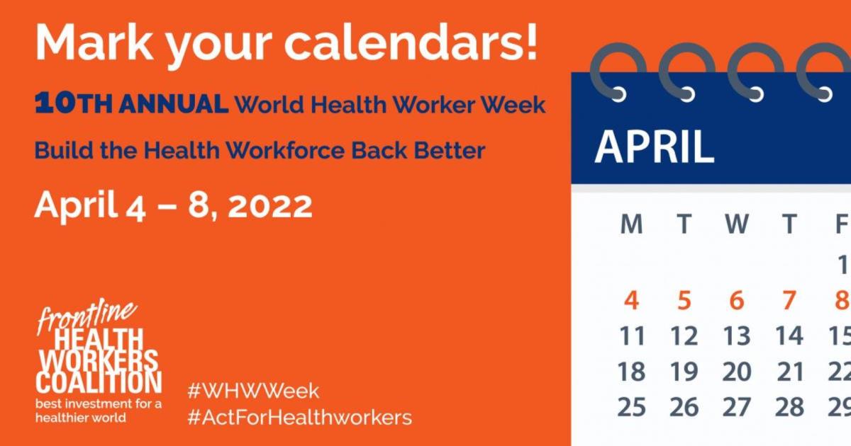 World Health Worker Week sees the launch of a new WHO competency-based ...